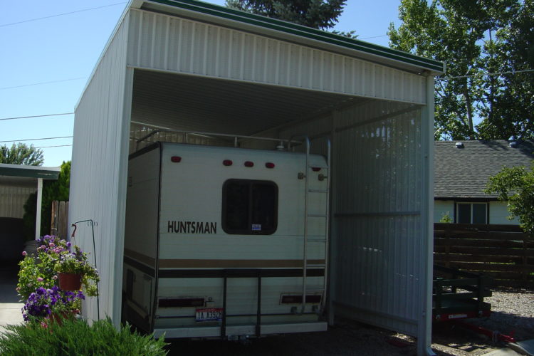 Custom RV Carport by Sharp Exteriors - Sharp Exteriors